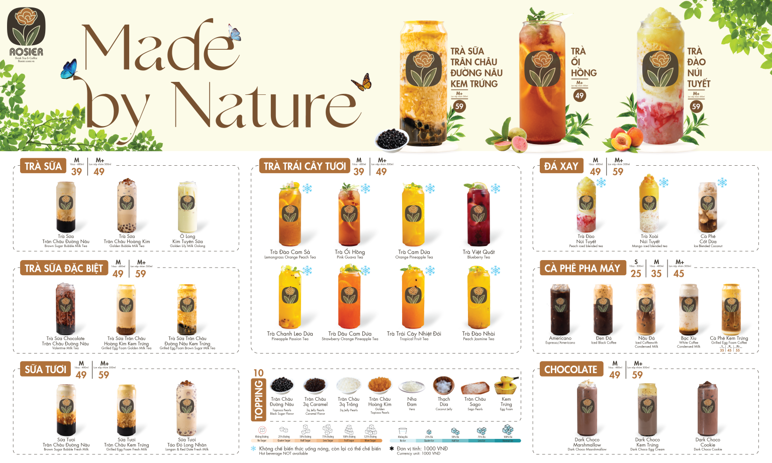 Rosier – Fresh Tea & Coffee